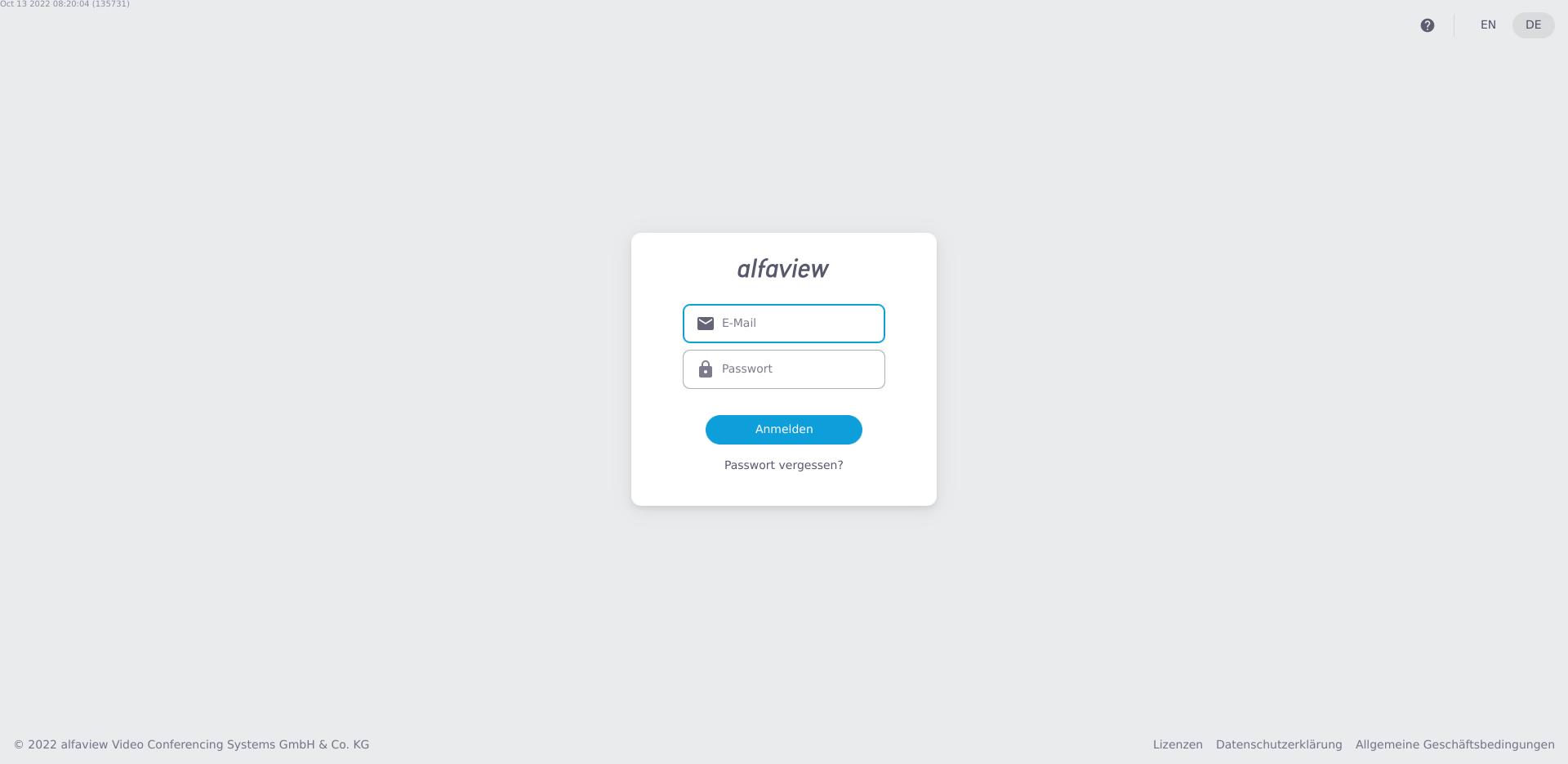 Webclient von alfaview – alfaview